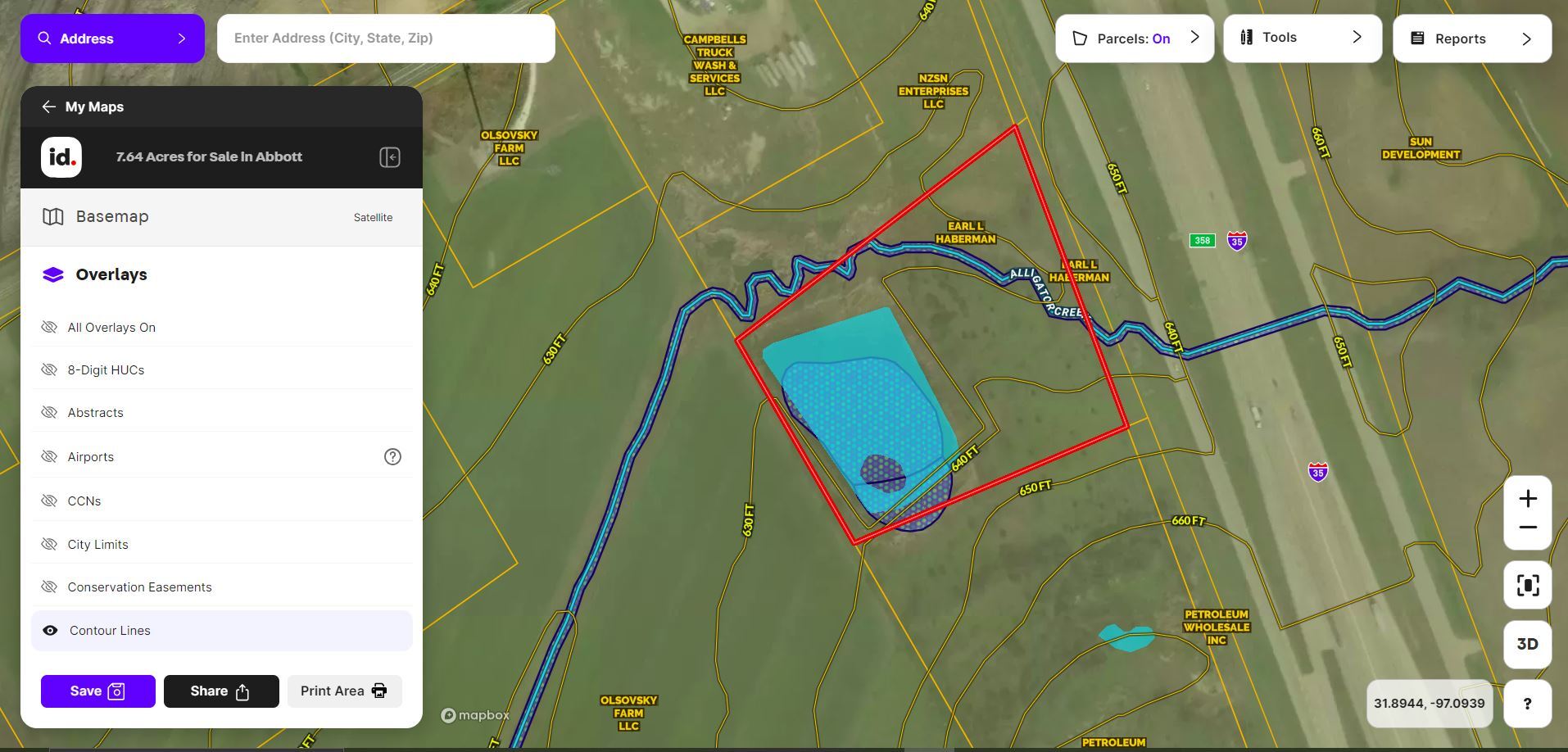 Guide How to Using Interactive Maps | Private Property Lands